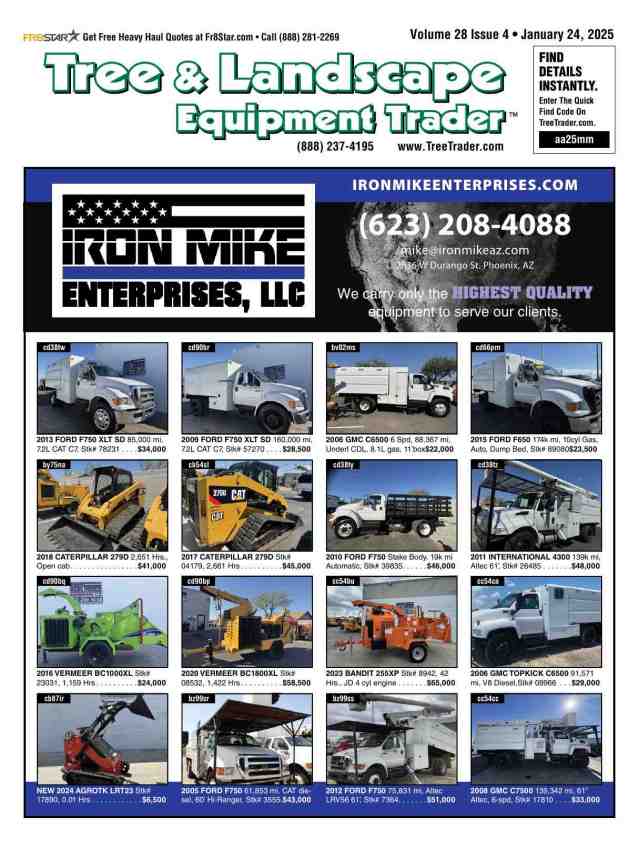 ForestryTrader.com | Tree & Landscape Equipment Trader Digital Edition ...