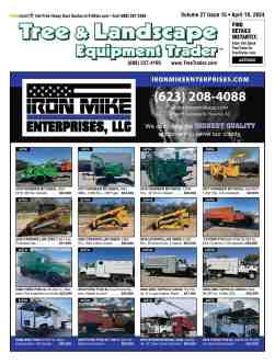 Tree & Landscape Equipment Trader Digital Edition Archive | TreeTrader.com