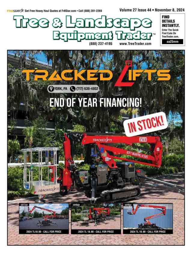 Tree & Landscape Equipment Trader Digital Edition Archive | TreeTrader.com