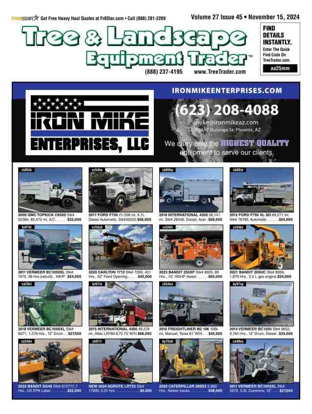 ForestryTrader.com | Tree & Landscape Equipment Trader Digital Edition ...